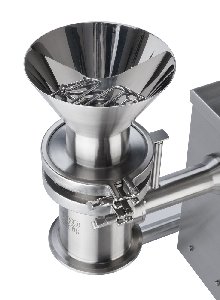 Industrial powder screening and de-agglomeration machine